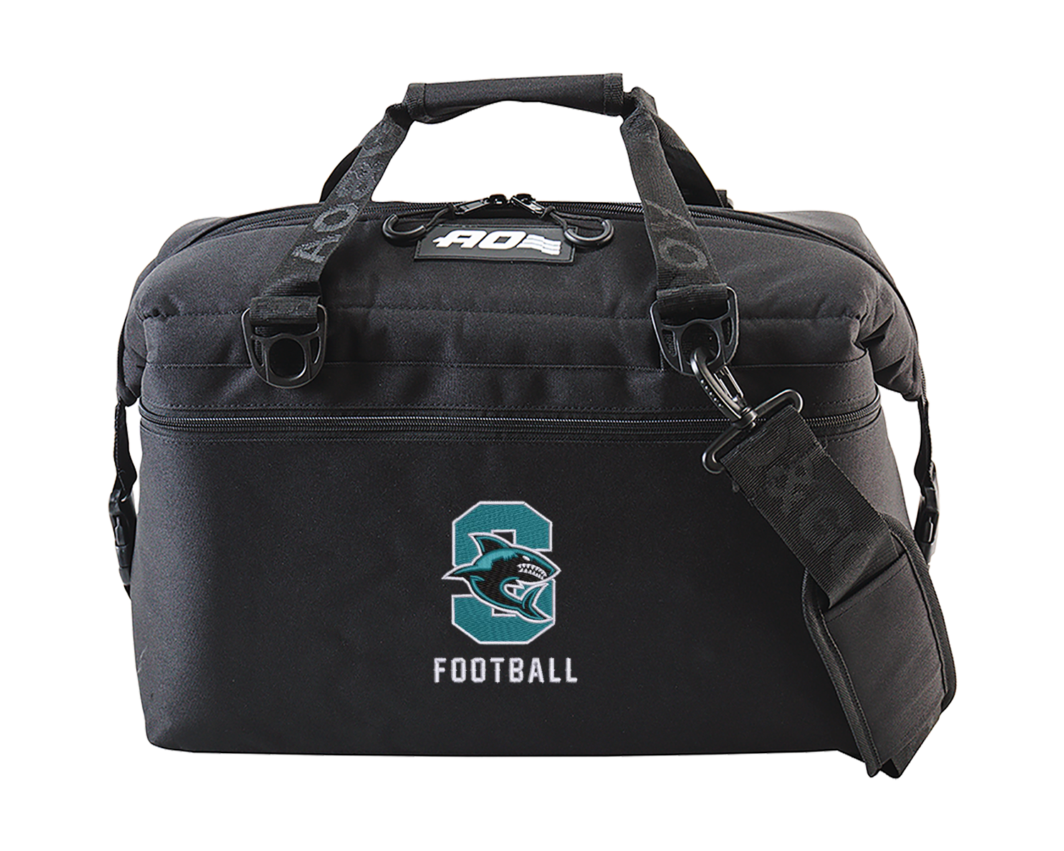 Canvas Series 24 Pack Cooler – AO x Santiago Football